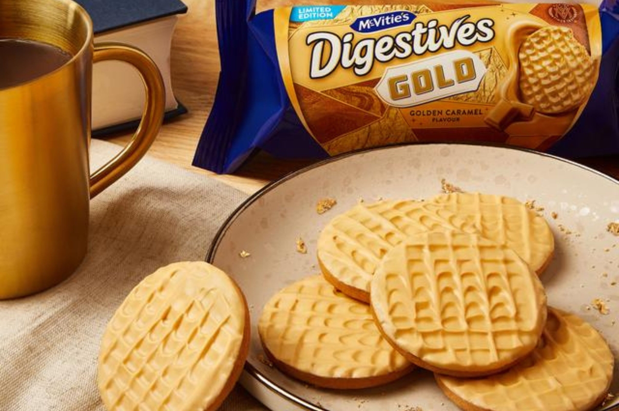 McVitie's just launched Gold Digestives - where to buy in the UK