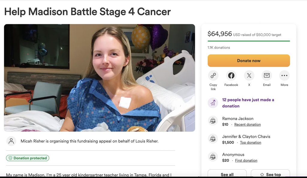 TikTok Star Maddy Baloy Dies Aged 26 After Battling Cancer - VT