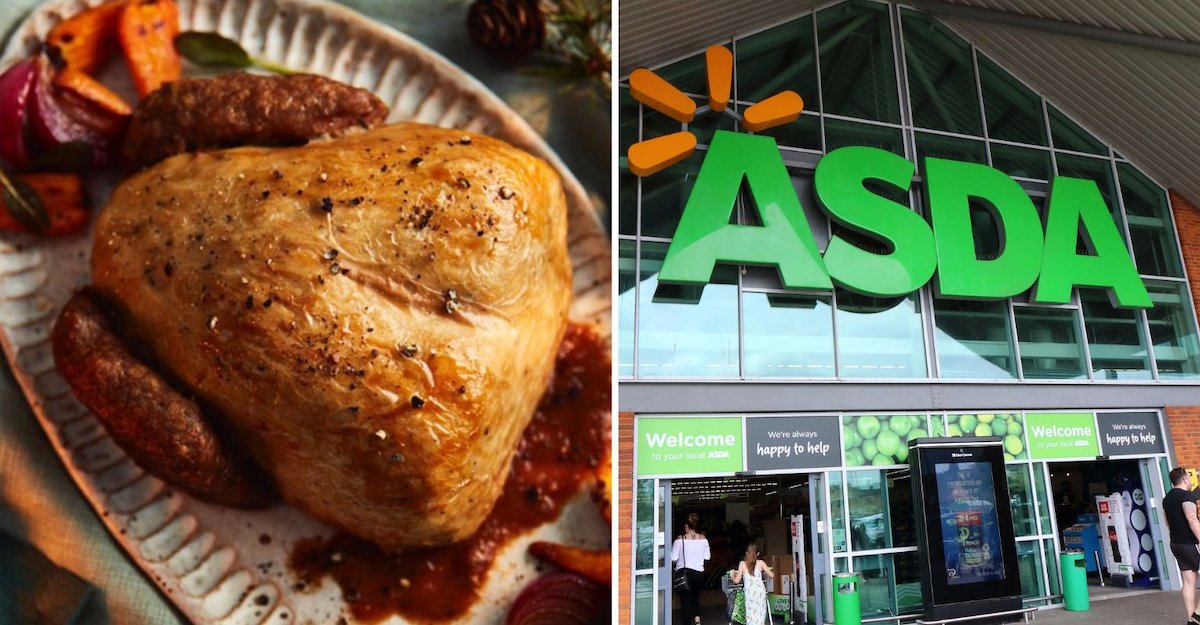 ASDA OMV! vegan whole turkey for sale for Christmas