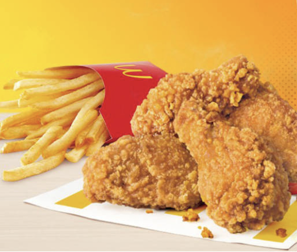 McDonald's chicken wings: Restaurant chains serves McWings abroad