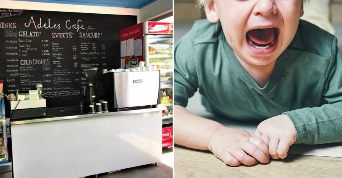 Family kicked out of Australian cafe due to screaming toddlers