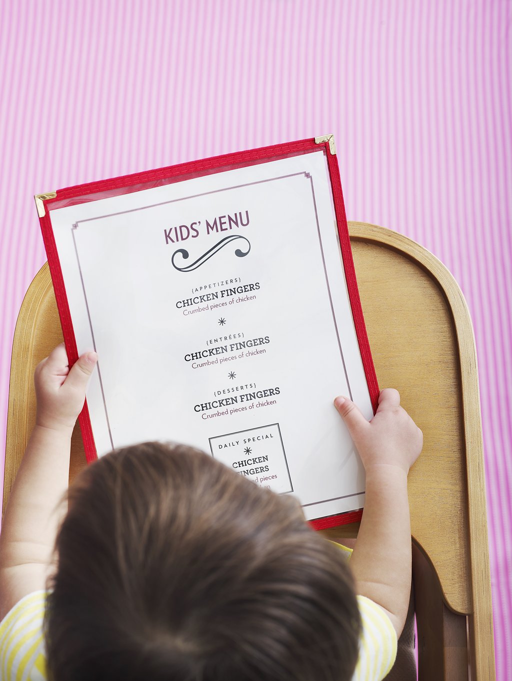 Is it okay for adults to order from kids menus in restaurants?