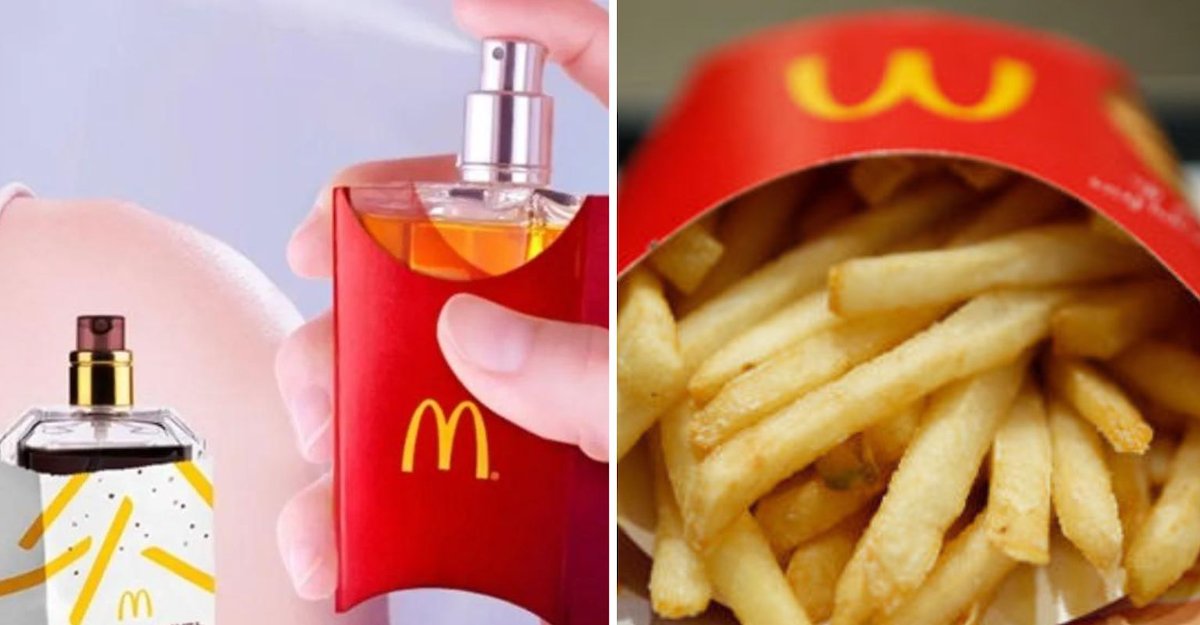 McDonald's Japan teases perfumes that smell like french fries