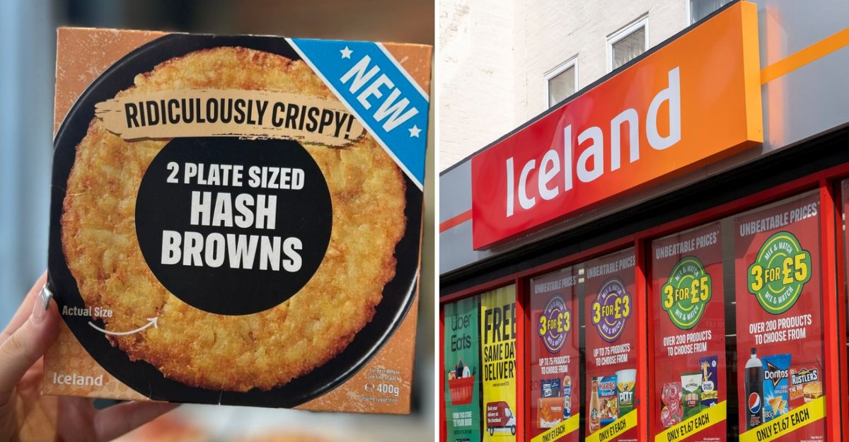 Iceland has launched a plate sized hash brown to elevate your fry up