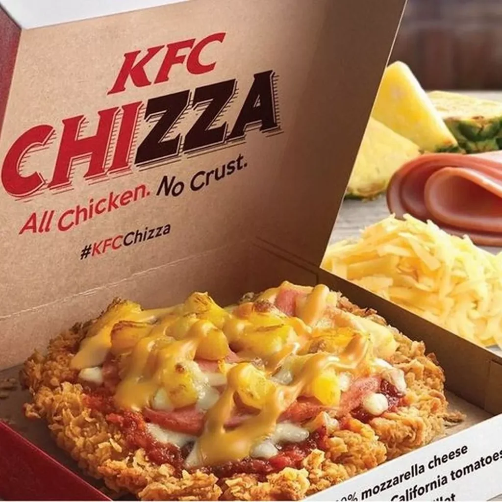 KFC Brings Out Fried Chicken Pizza In The US